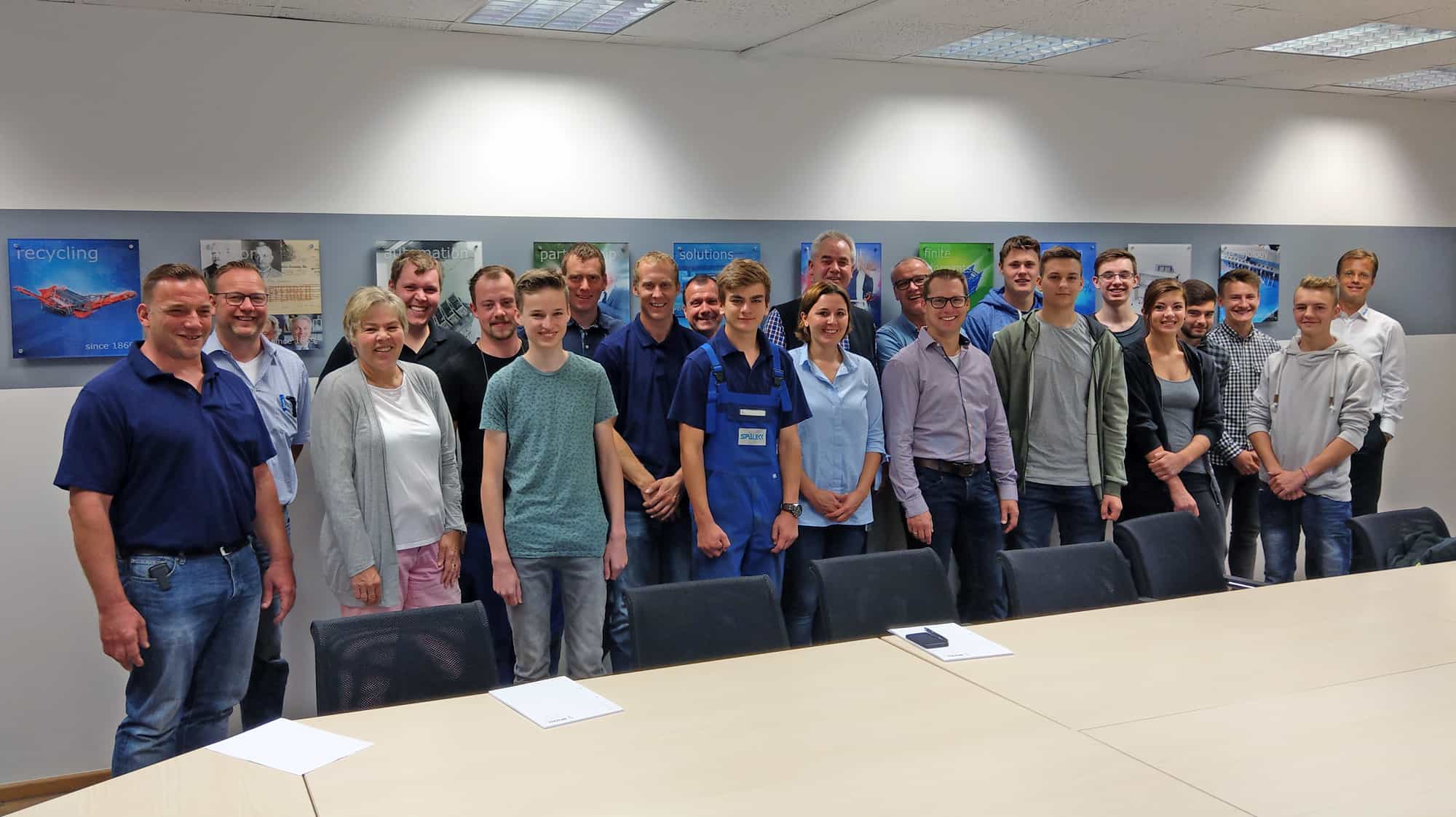 10 neue SPALECK Azubis starten durch - SPALECK